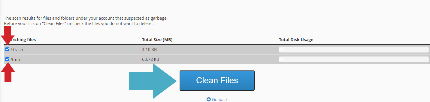 How to delete cPanel junk files with CpCleaner - AtresHost | Hosting ...